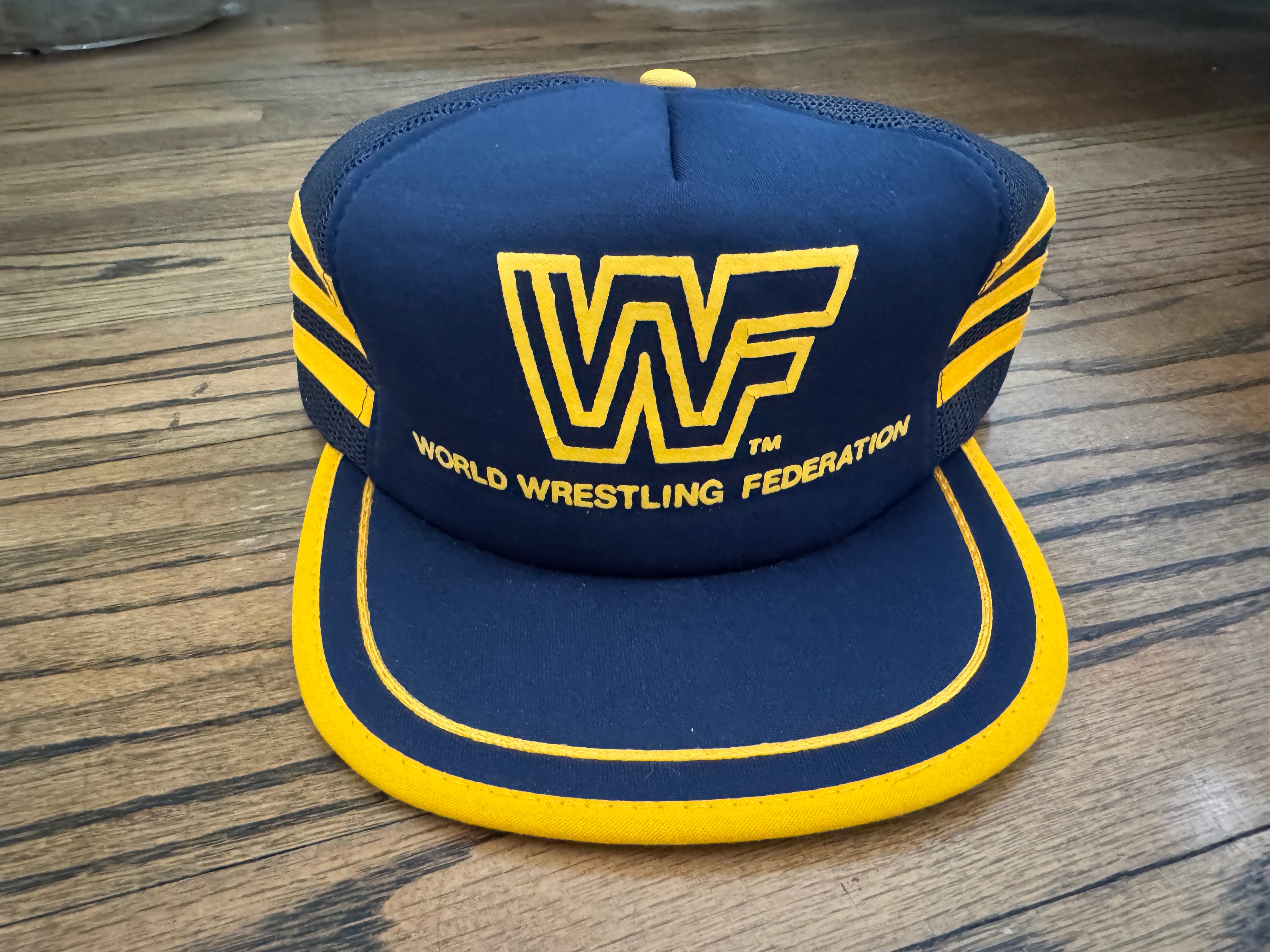 1986 WWF Logo SnapBack hat – wrestling4sale